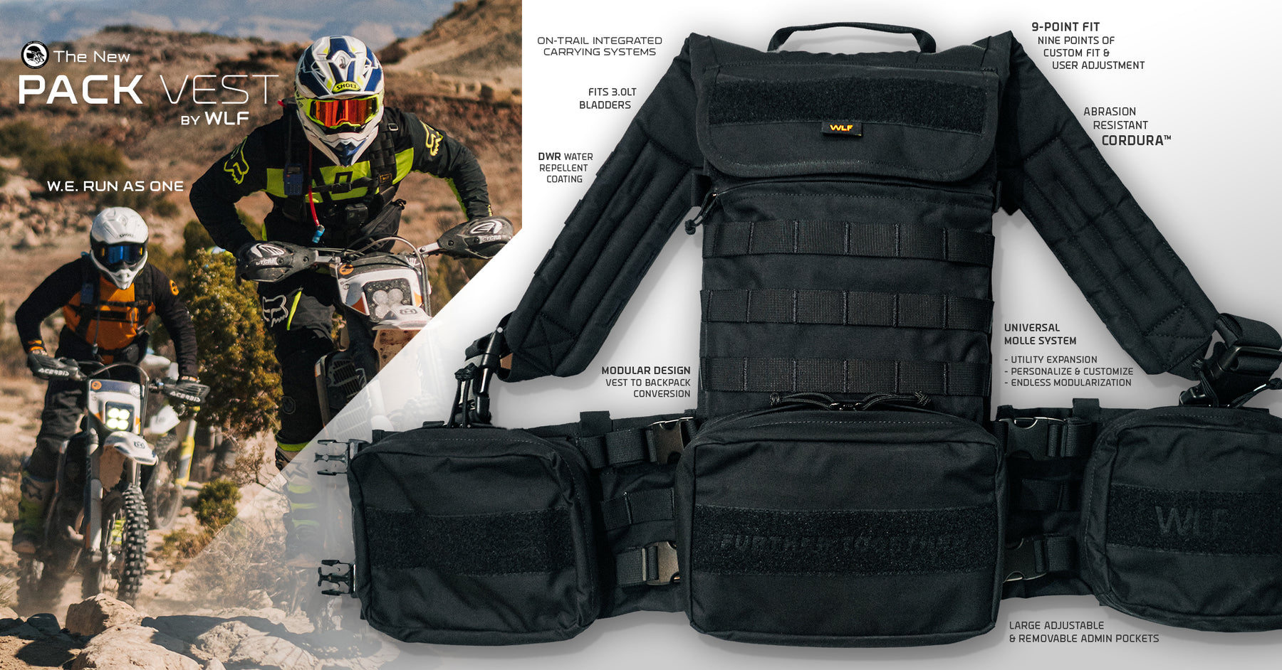 THE PACK VEST – WLF Enduro